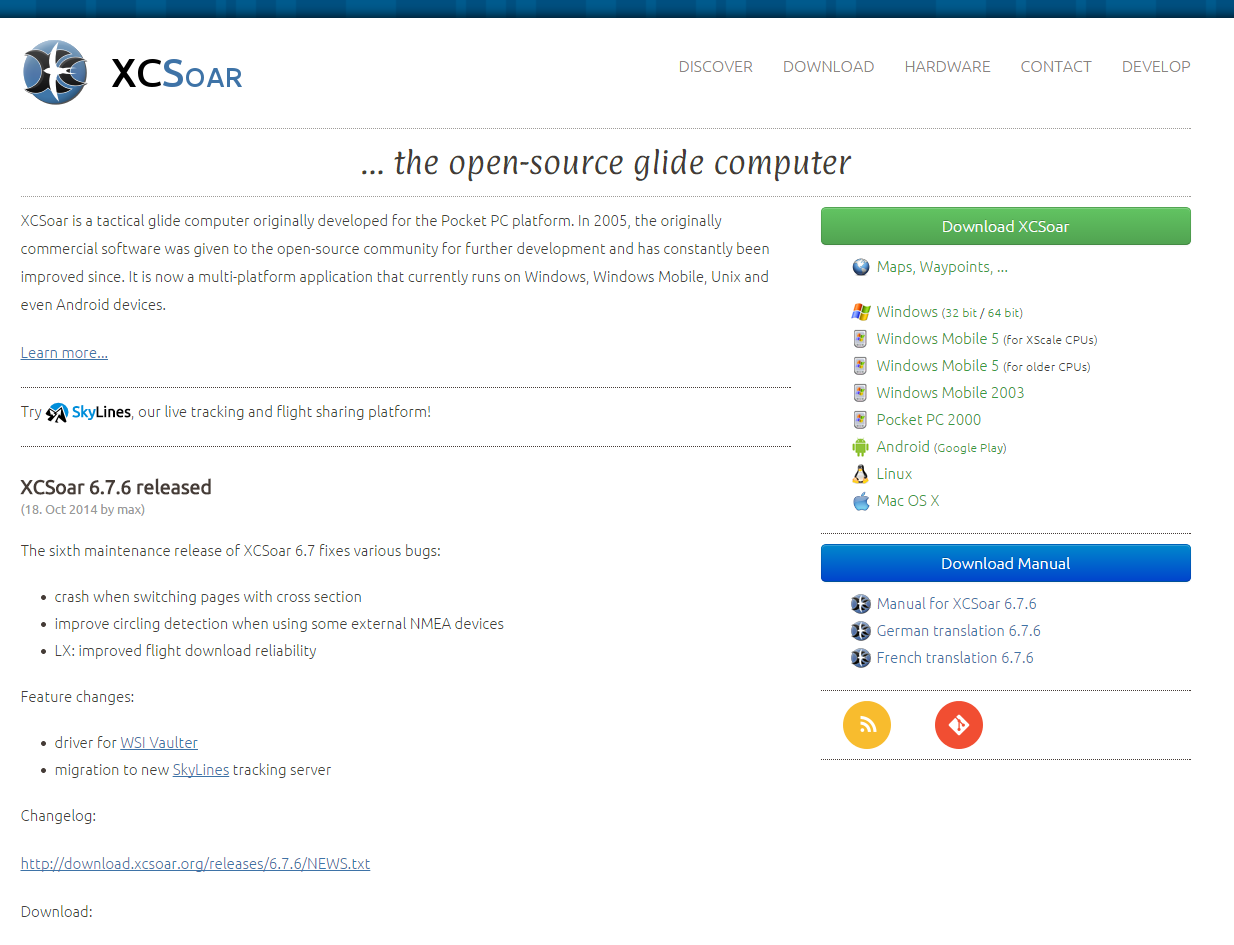 スマホ、タブレットでXCSoar（その4） – Paraglider Pikaichi